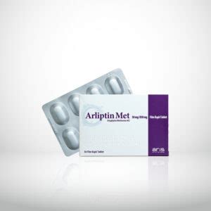 Arliptin Met 50 Mg/850 Mg Film Kapli Tablet (56 Tablet) Fiyatı