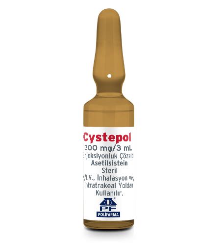 Cystepol 300 Mg/3 Ml Enjeksiyonluk/infuzyonluk Cozelti Fiyatı