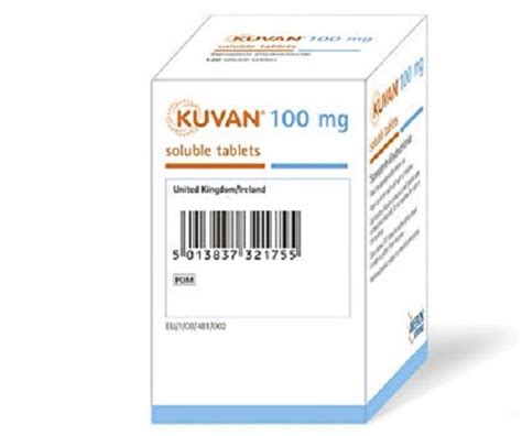 Kuvan 100 Mg Cozunebilir 30 Tablet Fiyatı