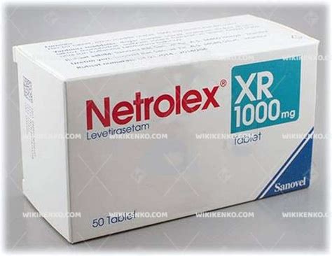 Netrolex Xr 1000 Mg 50 Tablet Fiyatı