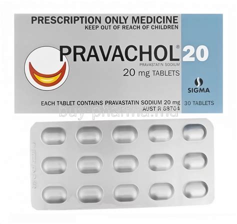 Pravachol 10 Mg 20 Tablet Fiyatı