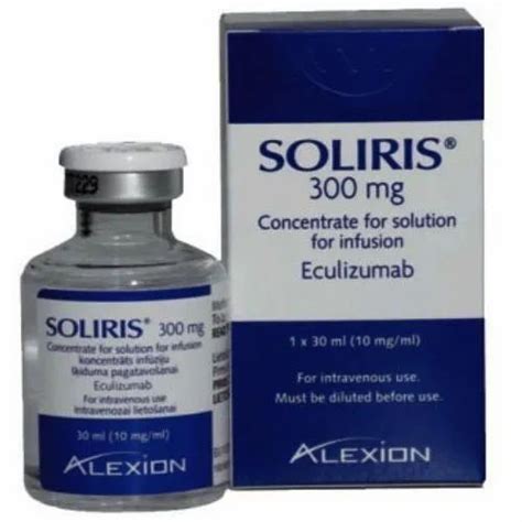 Soliris 300 Mg/30 Ml Konsantre Infuzyon Cozeltisi (1 Flakon) Fiyatı