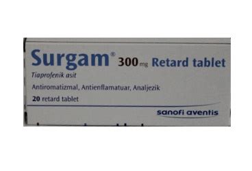 Surgam Retard 300 Mg 20 Tablet Fiyatı