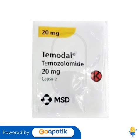 Temodal 20 Mg Sert Kapsul Fiyatı