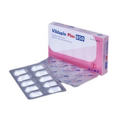 Vildega Plus 50 Mg/850 Mg Film Kapli Tablet (60 Tablet) Fiyatı